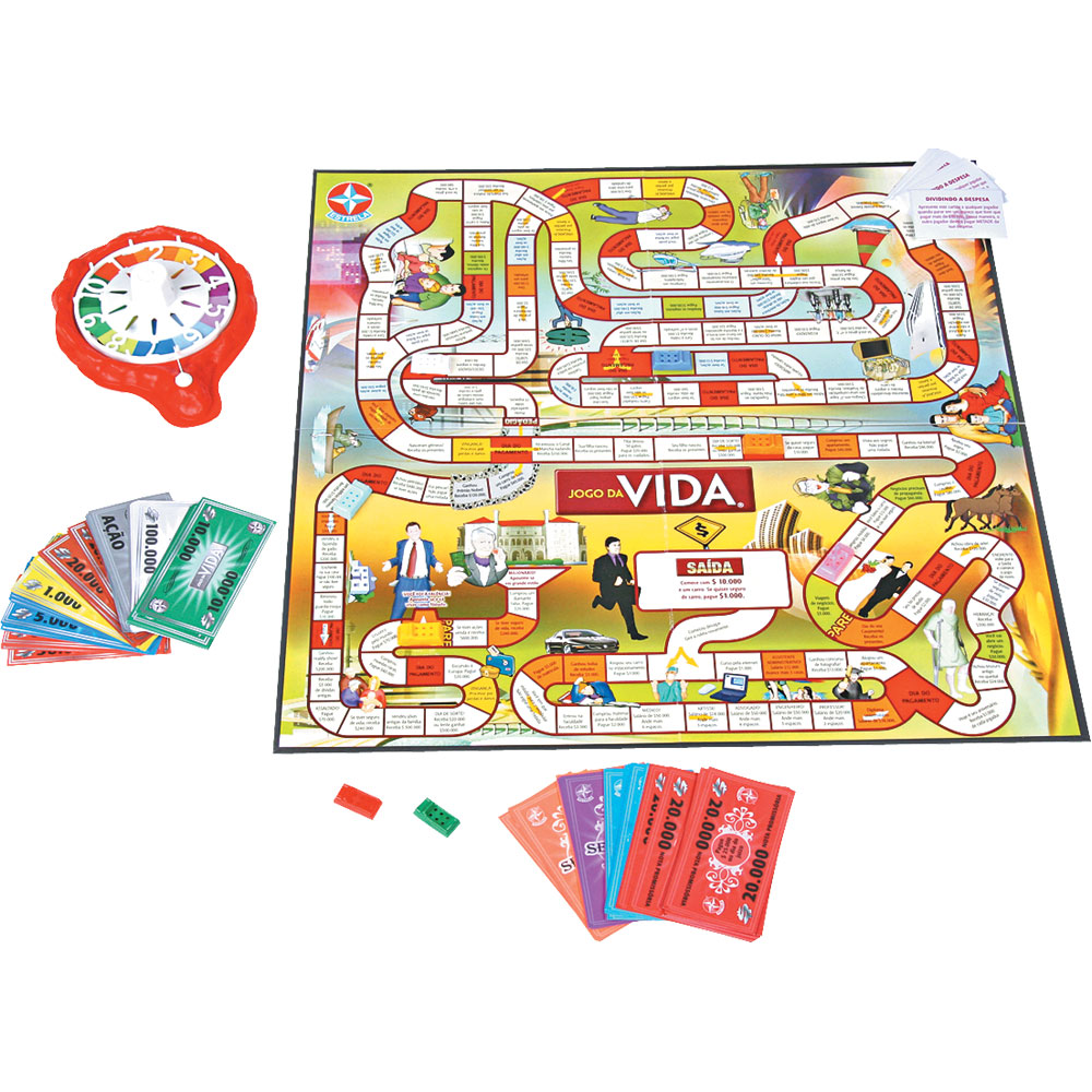 Jogo da Vida - Estrela 1201602900041> Jogos de Tabuleiro> Jogos| E ...